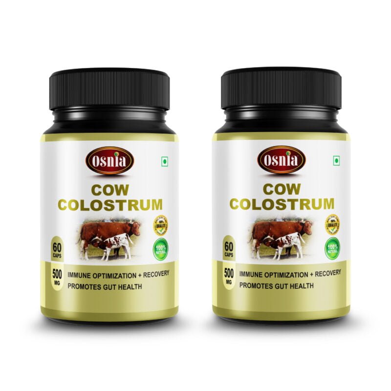 OSNIA Cow Colostrum 500 mg Veg Supplement - roots & stems