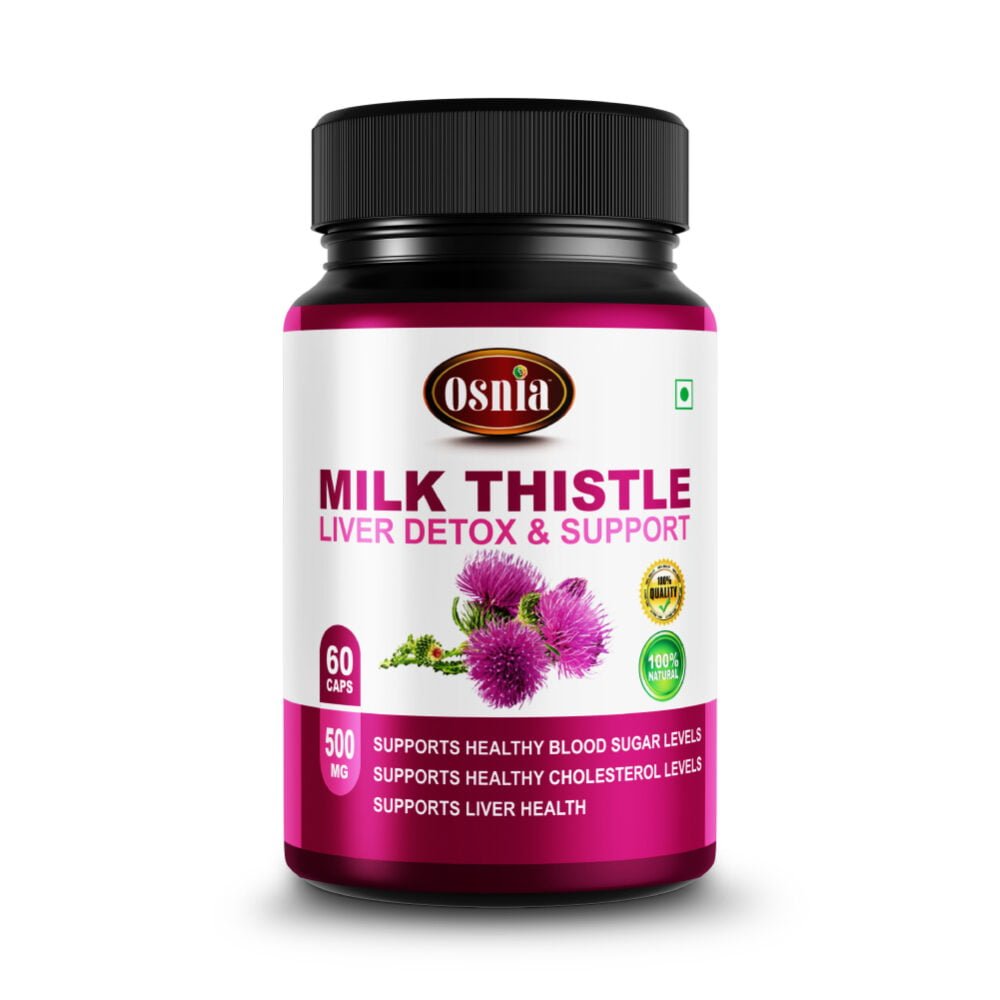 OSNIA Milk Thistle Extract 500 Mg - roots & stems